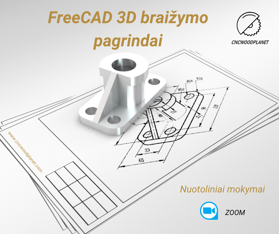 TRAINING "FREECAD 3D DRAWING BASICS" – cncwoodplanet